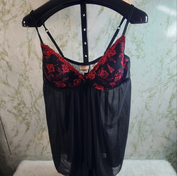 delicates | Intimates & Sleepwear | Delicates Red Lace Underwire ...